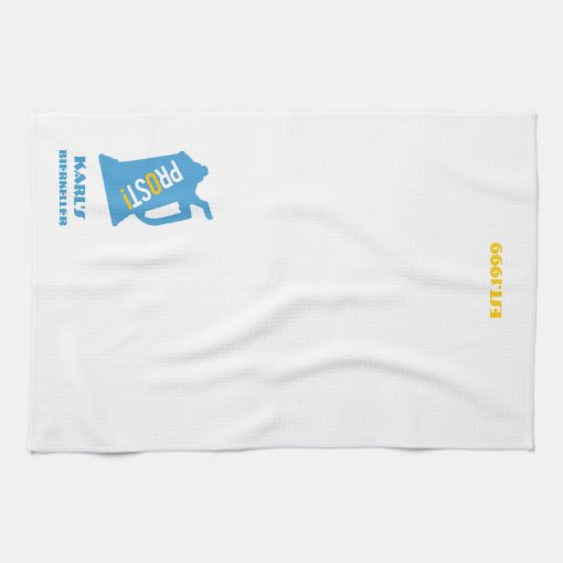 Custom Pub Towel for your Man Cave Bar | Zazzle