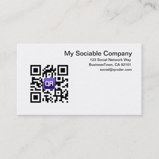 Custom QR Code Business Cards | Zazzle.com
