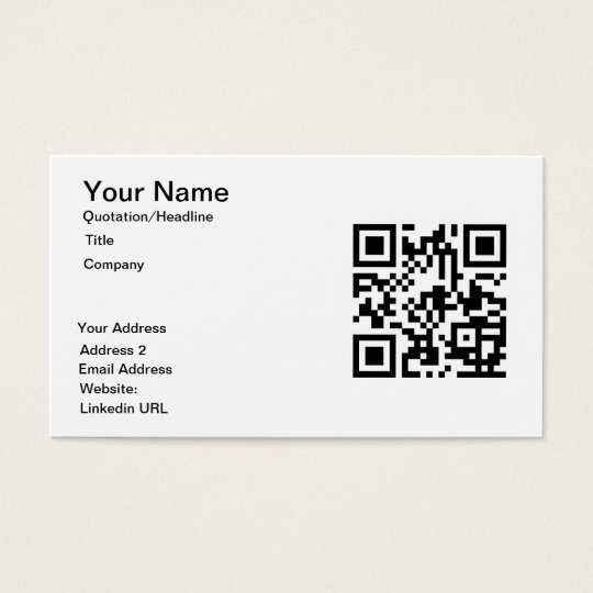 Custom QR Code Business Cards | Zazzle.com Custom QR Code Business Cards | Zazzle.com