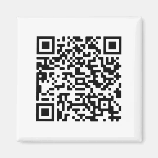 Custom QR Code business Magnet | Zazzle