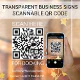 Custom QR Code Clear Transparent Glass Signage Window Cling | Zazzle