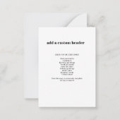 Custom QR Code Modern Trendy Note Card | Zazzle