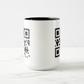 Custom QR Code Mug | Zazzle