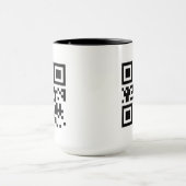 Custom QR Code Mug | Zazzle