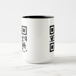 Custom QR Code Mug | Zazzle