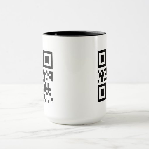 Custom QR Code Mug | Zazzle