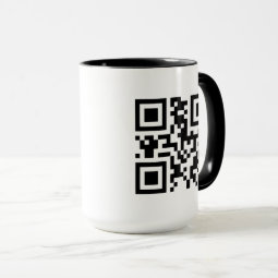 Custom QR Code Mug | Zazzle