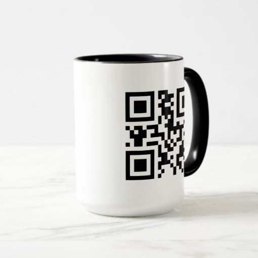 Custom QR Code Mug | Zazzle