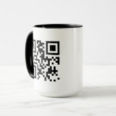 Custom QR Code Mug | Zazzle