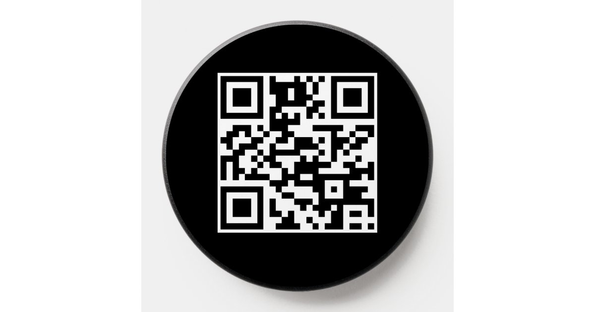 Custom QR Code PopSocket | Zazzle