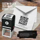 Custom QR Code Rubber Stamp | Zazzle