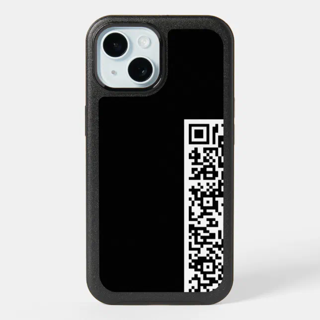 Custom QR Code Scan Info Personalized iPhone Case | Zazzle