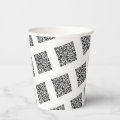 Custom QR Code Scan Paper Cups Your Own Design | Zazzle