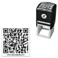 Custom QR Code Self-inking Stamp | Zazzle