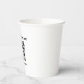 Custom Qr code white minimalist coffee Paper Cups | Zazzle
