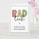 Custom Rad Tech Radiologic Technologist Radiology Card | Zazzle
