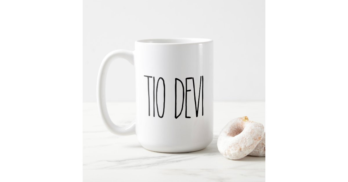 Custom RAE DUNN inspired TIO DEVI Coffee Mug | Zazzle