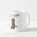 Custom Ranch Established Cowboy Boot Coffee Mug | Zazzle
