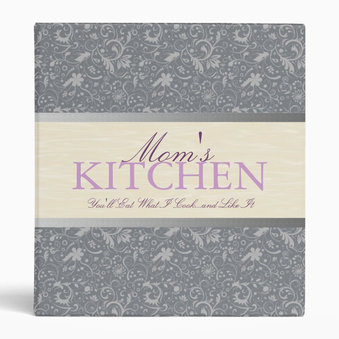 Custom Recipe Binder | Zazzle