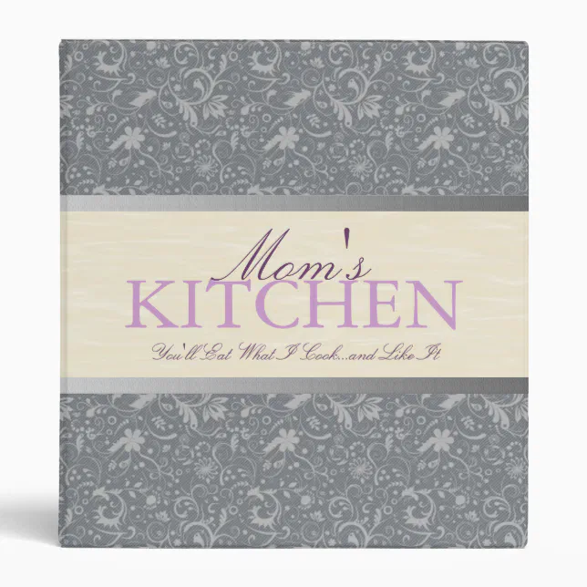 Custom Recipe Binder | Zazzle