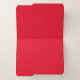 Custom Red Add Your Text File Folders | Zazzle