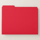 Custom Red Add Your Text File Folders | Zazzle