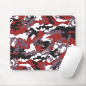Custom Red Camo Mousepad | Zazzle