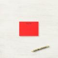 Custom Red Post-it Notes | Zazzle