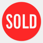 Bright Red with White Polka Dots Summer Fun Square Sticker | Zazzle.com