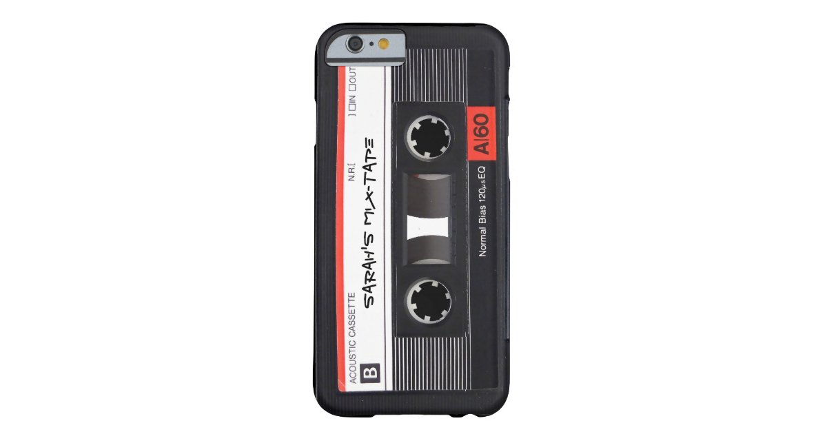 Custom Retro Cassette Tape Case-Mate iPhone Case | Zazzle