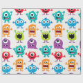 Custom Retro Monster Alien Wrapping Paper | Zazzle