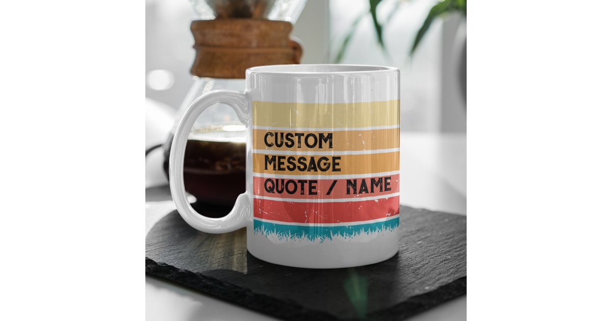 Custom Retro Styled Dalmatian Dog Lover Trainer Coffee Mug | Zazzle