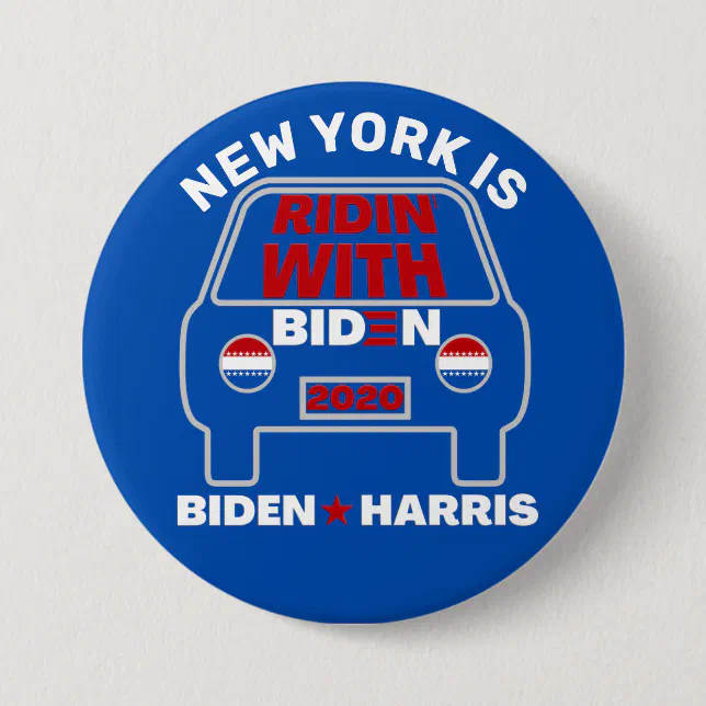 Custom Ridin' With Biden 2020 For President Button | Zazzle