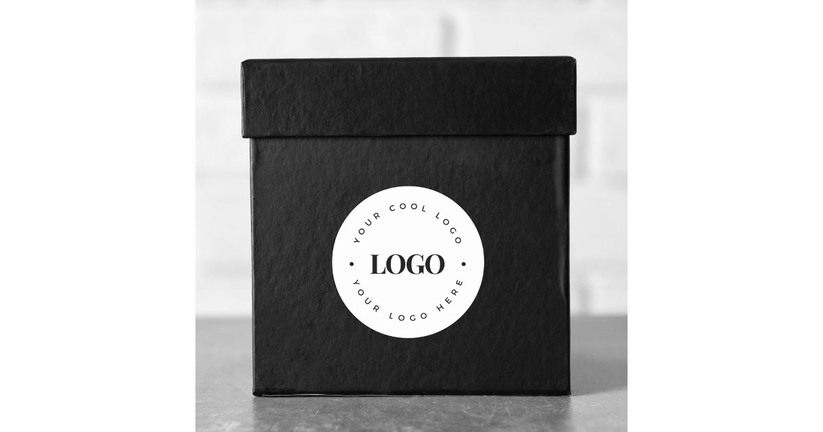 Custom Round Circle Business Logo Minimalist Plain Classic Round ...