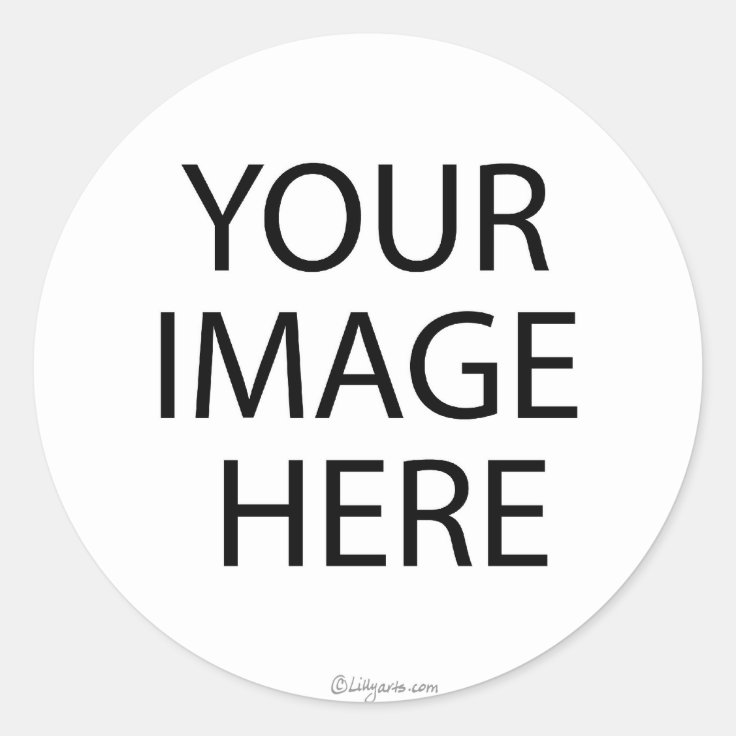 Custom Round Envelope Seals / Stickers | Zazzle