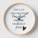custom Round Wall Clock with Wooden frame | Zazzle