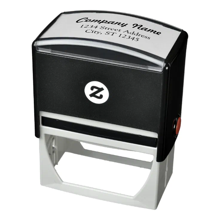 Custom Rubber Stamp | Zazzle