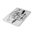Custom Rustic Camping Camper Trailer Rv Lifestyle Bath Mat | Zazzle