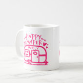 Custom Rustic Camping Happy Camper RV Coffee Mug | Zazzle