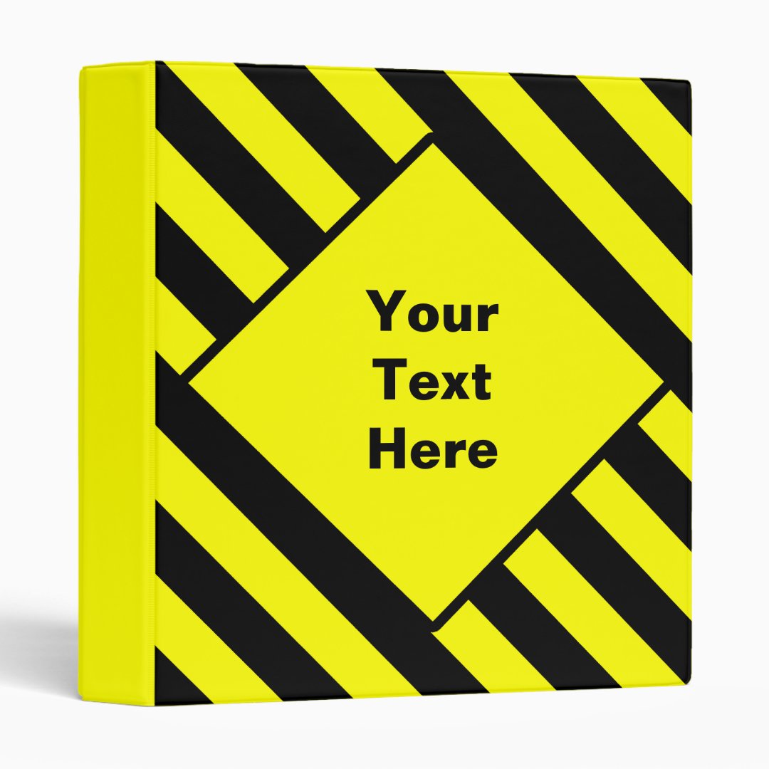 Custom Safety Binder Template | Zazzle