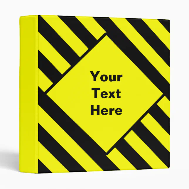 Custom Safety Binder Template | Zazzle