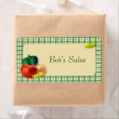Custom Salsa Label | Zazzle