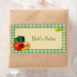 Custom Salsa Label | Zazzle
