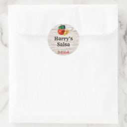 Custom Salsa Stickers | Zazzle