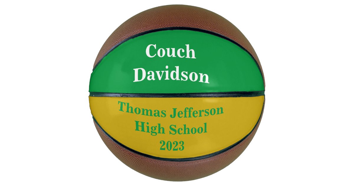 Custom School Basketball Coach Awards | Zazzle