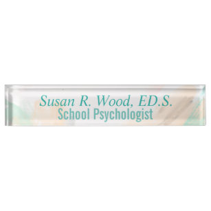 Psychology Desk Name Plates | Zazzle