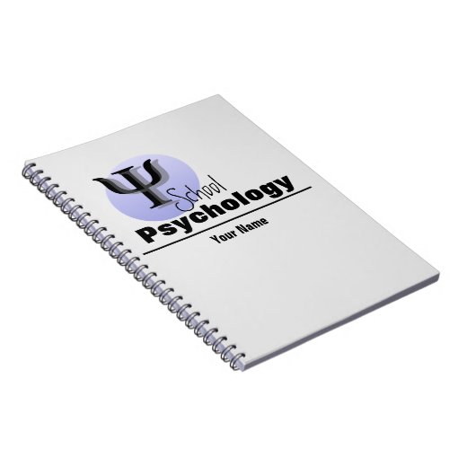 Custom School Psychology Notebook | Zazzle