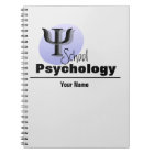 Customized I'm A School Psychologist Note Book | Zazzle.com