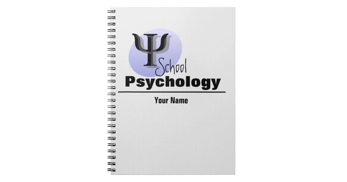 Custom School Psychology Notebook | Zazzle