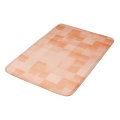 Custom Shades of Peach Fuzz Squares Bath Mat | Zazzle
